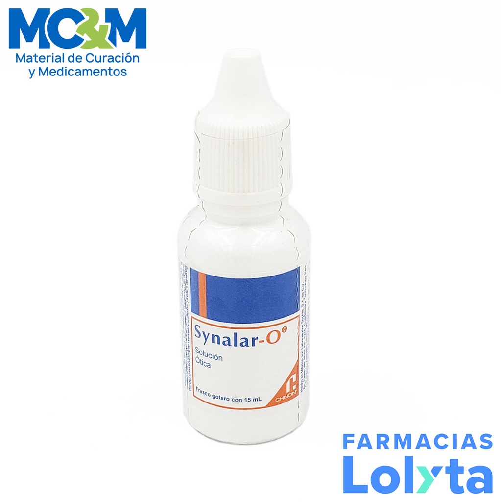 SYNALAR-O SOL OTICA 0.250 MG/10 000 U/3.5/20 MG/ML C/15 ML ...